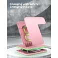 Wireless Charger, 3 in 1 Qi-Certified Fast Charging Stand Station Dock ...