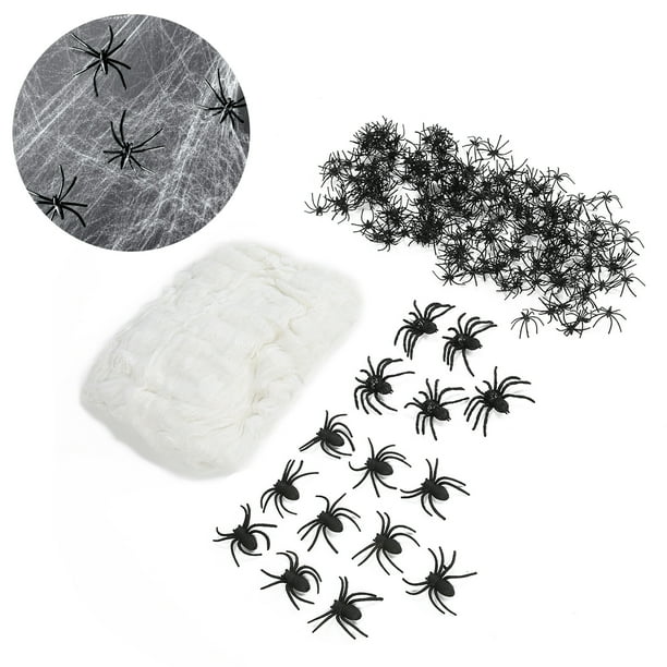 Spider Webs, Easy To Stretch Super Elastic prosthetic Cobwebs Easy To ...