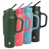 TAL Stainless Steel Basin Travel Mug with Silicone Straw 30 oz, Sage ...