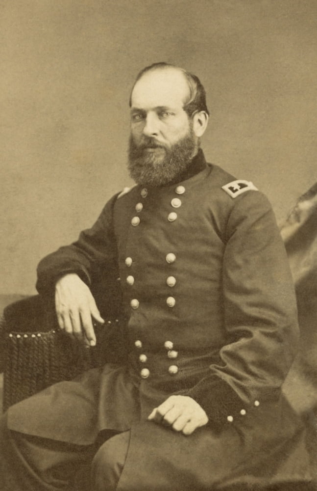 Major General James Abram Garfield In 1863. In 1861 The Future Us ...