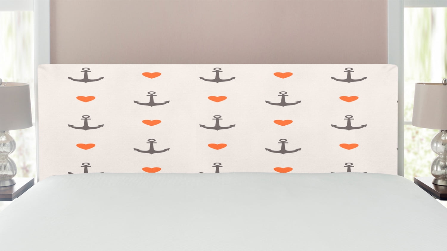 Anchor Headboard, Anchors and Hearts Romantic Beach Holiday Party ...