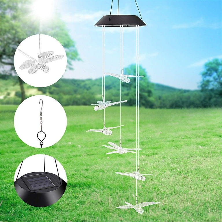 Solar Powered Garden Mobiles