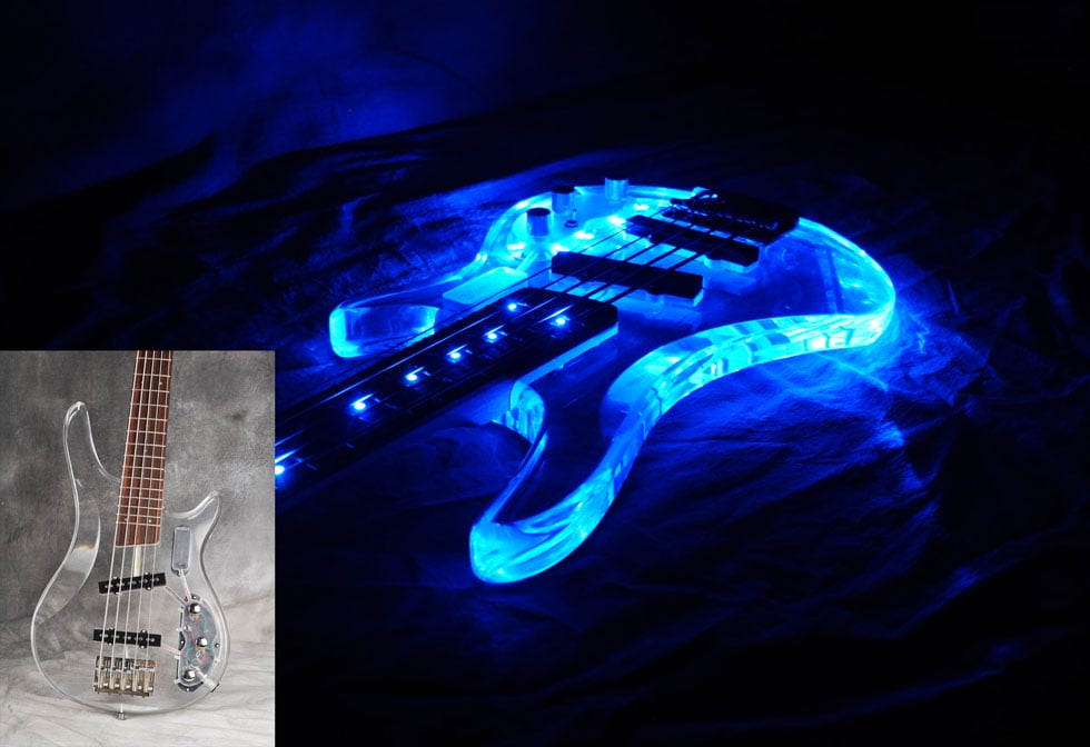 5 String Electric Bass Guitar Acrylic Body and Philippines | Ubuy