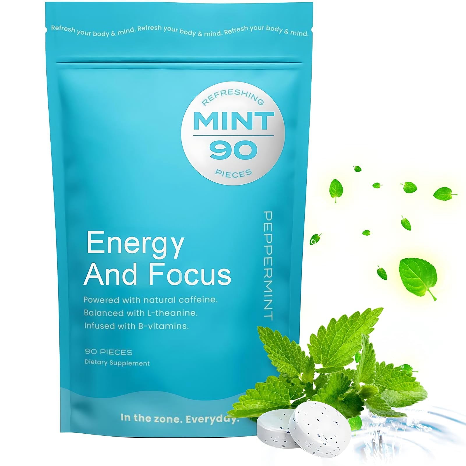 AYA Neuro Mints Mint Gum Keep Mouth Fresh and Clean Promote Teeth 90 ...