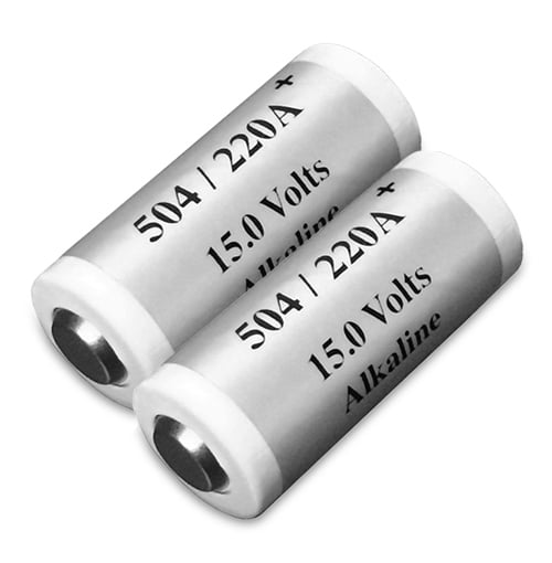 A220 504A Alkaline 15V Battery NEDA 220 LR154 10F15 - 2 PACK - Walmart.com
