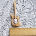 DESIGNICE 2026 New Wooden Guitar Shawl Pin Shawl Stick Sweater Clips ...