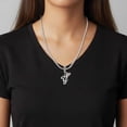Delight Jewelry Silver Plated Small Gelato Script Initial - Y - Rope ...