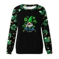 Cavosen St Patrick's Long Sleeve Athletic Shirts for Women Funny Green ...