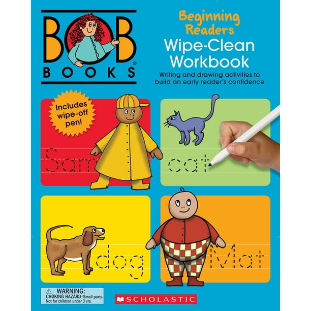 Bob Books: Bob Books - Wipe-Clean Workbook: Beginning Readers Phonics ...