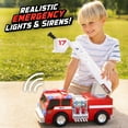 Maxx Action 18" Motorized Fire Truck with Lights & Sounds, Children ...