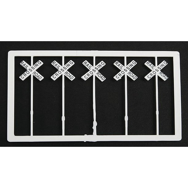 HO Scale Crossing Signs, Package of 20 - Walmart.com