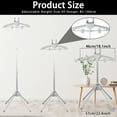 Txkrhwa Adjustable Telescopic Garment Steamer Rack Stand Foldable ...