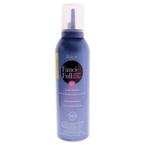 Fanci-Full Instant Color Mousse - 21 Plush Brown - Walmart.com