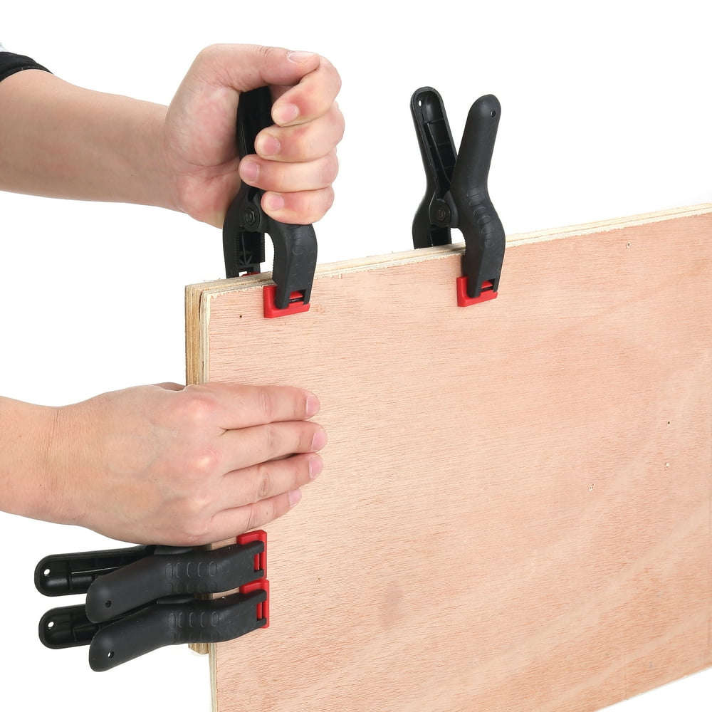 Hyper Tough 4 Piece 4 inch Spring Clamp Set - Walmart.com - Walmart.com