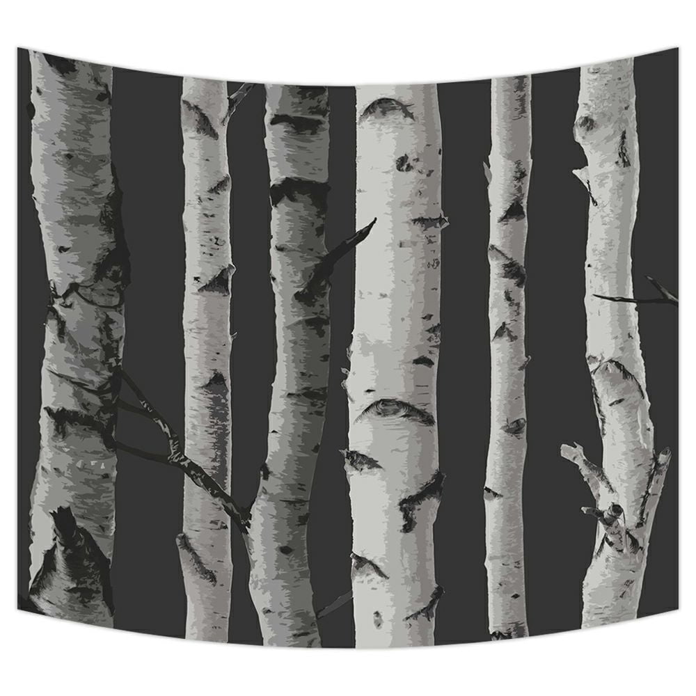 ZKGK Birch Tree Tapestry Wall Hanging Wall Decor Art for Living Room ...