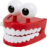 Mfigree Wind Up Chattering Toys Chomping Teeth Plastic Red Props ...