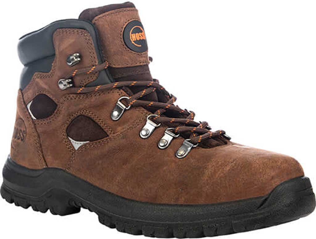 HOSS Boots Men's Adam Steel Toe Hiker Work Boots - Walmart.com ...
