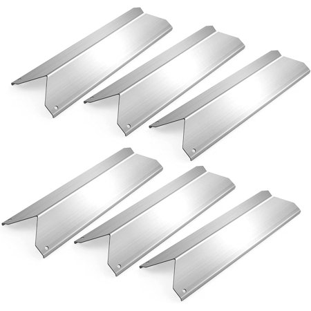 Boloda Stainless Steel Heat Shield Plate Replacement, 6pc Grill Repair ...