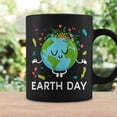Earth Day Floral Cute Peaceful Planet Earth Day 2025 Coffee Mugs ...