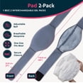 Back Pain Gel Pack Reusable Hot Cold Pad for Back Support - Walmart.com