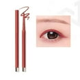 Weyolog Brown Eyeliner Pencil Eyeliner Gel Pen Flat Head Non Smudges