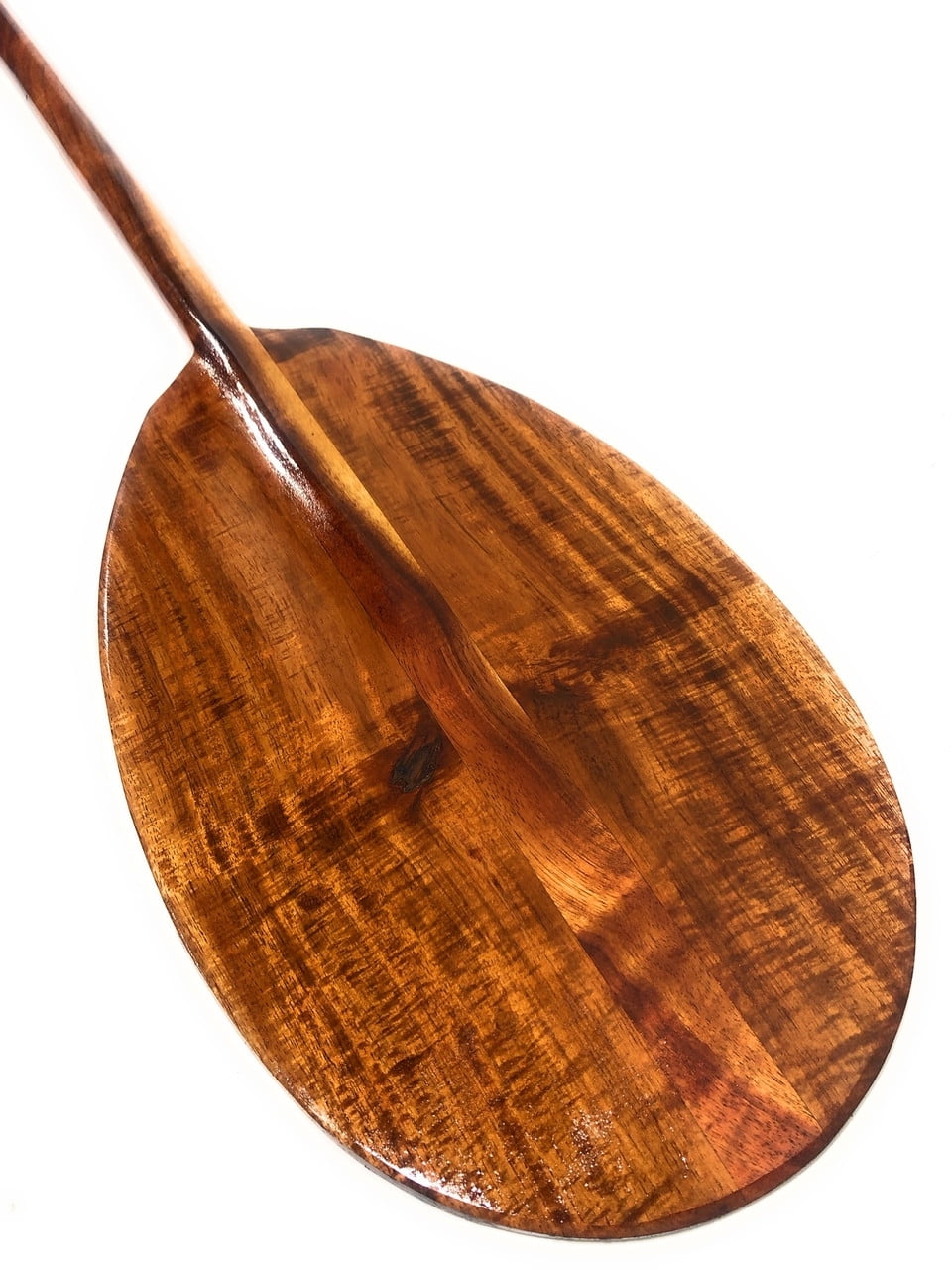 Tiger Curls Hawaiian Koa Paddle 50" T-Handle - Made In Hawaii | # ...