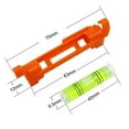 5pcs Hanging Levels Pen Horizontal Bubble Measuring Level Gadget Spirit ...