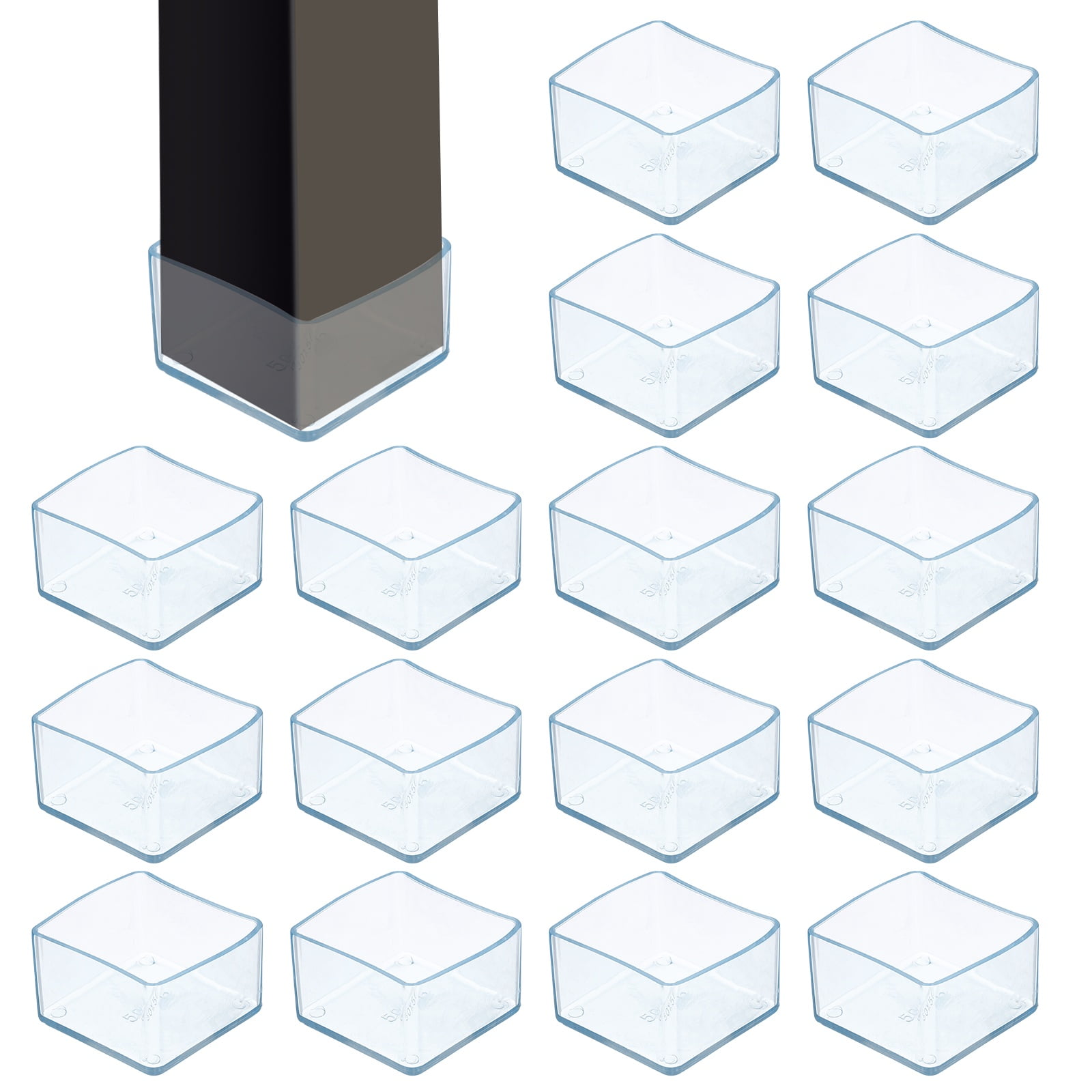 Click here for Uxcell 16pcs Chair Leg Floor Protectors  2 X 2 Inc... prices