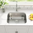 23 Inch Undermount Kitchen Sink 18 Gauge Stainless Steel Single Bowl ...