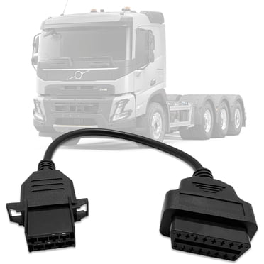 OBD1 to OBD2 Adapter Cable for Mazda Vehicles OBD2 16Pin to OBD1 17Pin ...