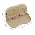 1Pc Folding Universal Car Bracket For Food Tray Drink Holder Auto Back ...