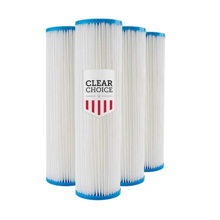 Clear Choice Sediment Water Filter 20 Micron 10 X X 2. Water Filter ...