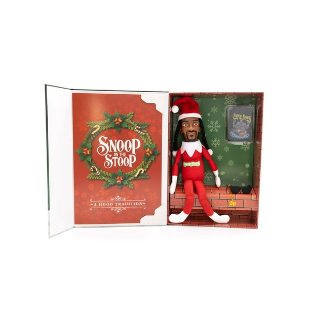 ECPECAD Snoop Dogg Snoop on a Stoop 2024 Christmas Elf Doll, 12" Small ...