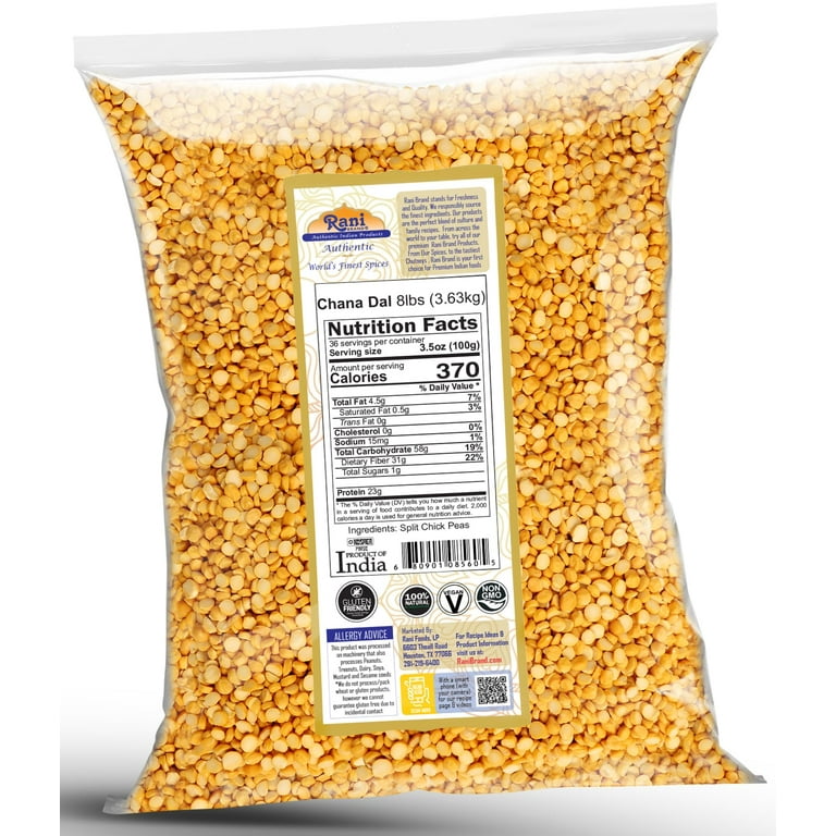 Chana Dal Nutrition