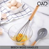 COOK WITH COLOR Silicone Kitchen Utensils Sets, Spatulas and Cooking ...