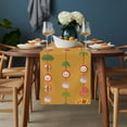 Japanese Series Cotton Linen Table Runner Cartoon Fans Birds Tumbler ...