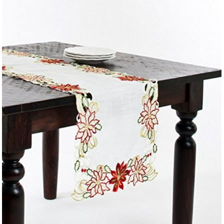 Fennco Styles Woven Nubby Natural Ramie Rustic 14 x 72 Inch Table ...