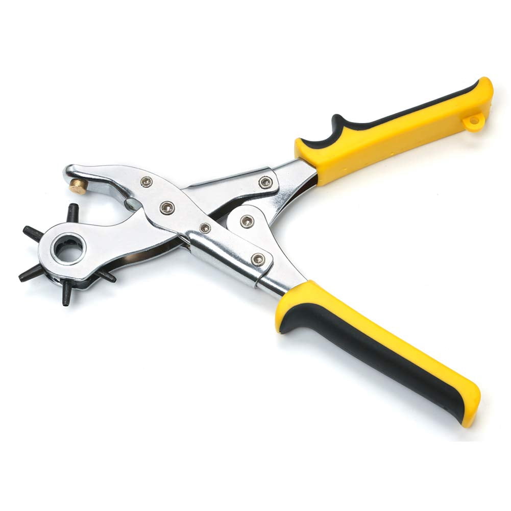 Poinçon Rotatif pour Cuir, Pince à Outil Rotative Multi-Tailles avec ...