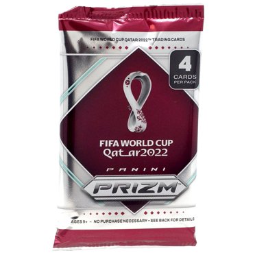 2022 Panini World Cup Soccer Trading Cards 50-Pack Sticker Box ...