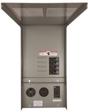 Siemens Power Outlet Panel With Receptacles, Unmetered, Surface Mount ...
