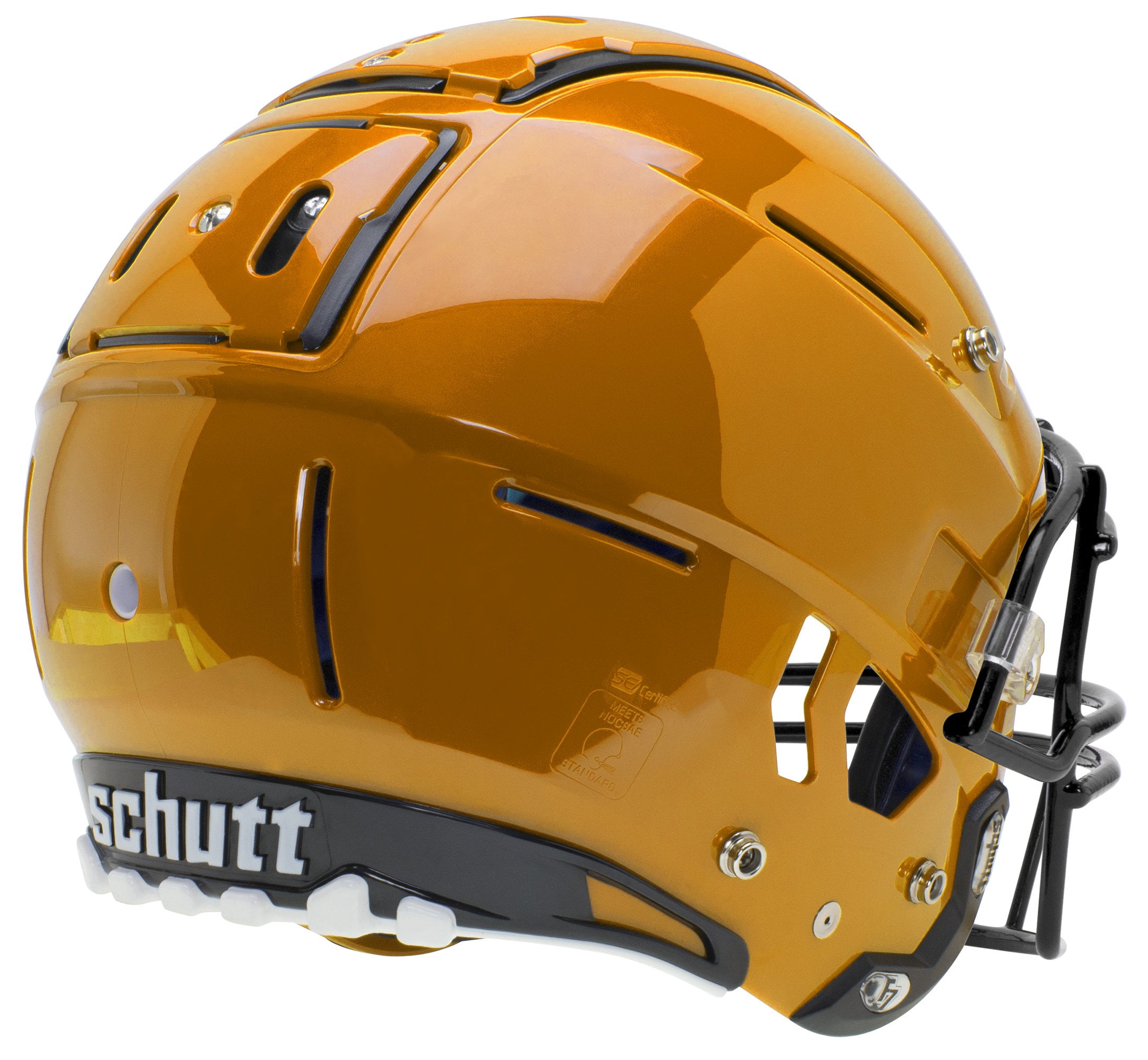 Football Helmet Back View