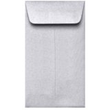 #5 1/2 Coin Envelopes (3 1/8 x 5 1/2) - Silver Metallic (50 Qty ...