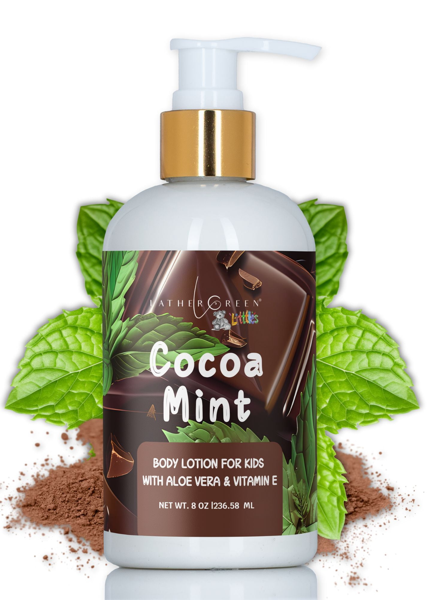 Lotion pour le Corps Naturelle pour Enfants à la Menthe Cacao ...