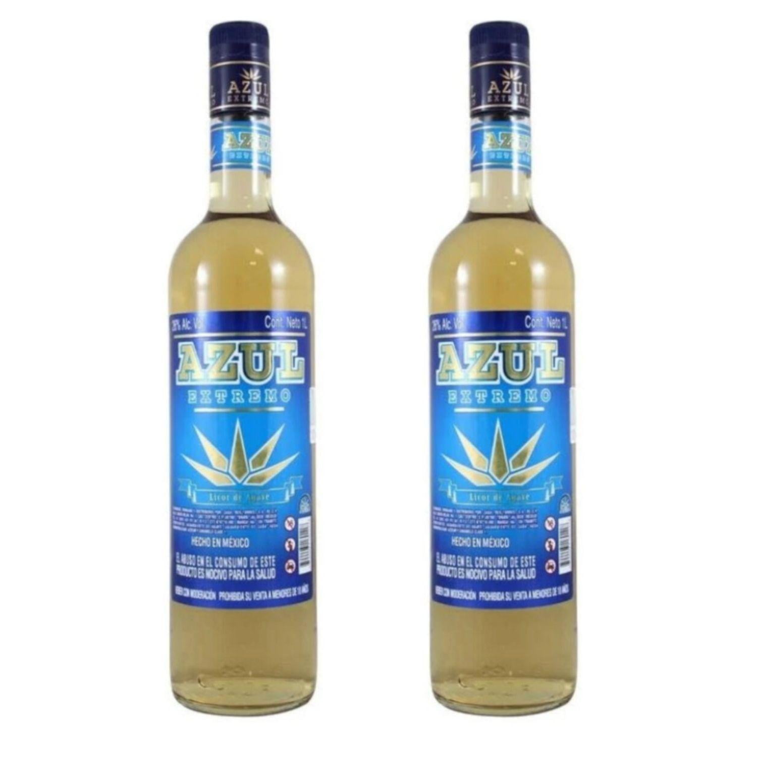 Pack de 2 Licor de Agave Azul Extremo 1 L | Bodega Aurrera en línea