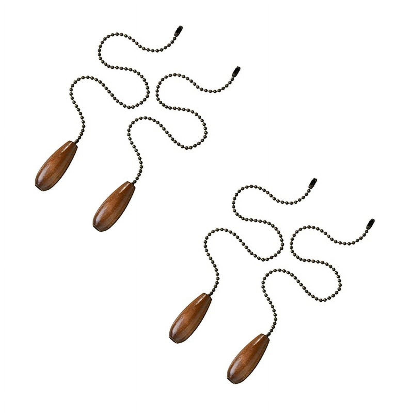 Click here for Unbranded 4 Pieces Ceiling Fan Chain Pulls Wooden... prices