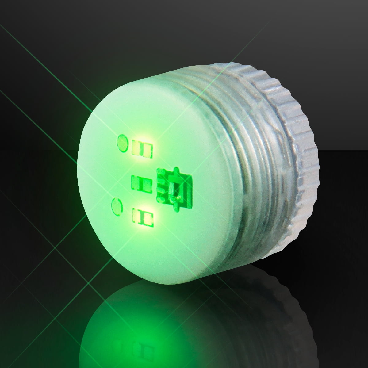 FlashingBlinkyLights Set of 25 Jade Green Blinking LEDs for Arts ...