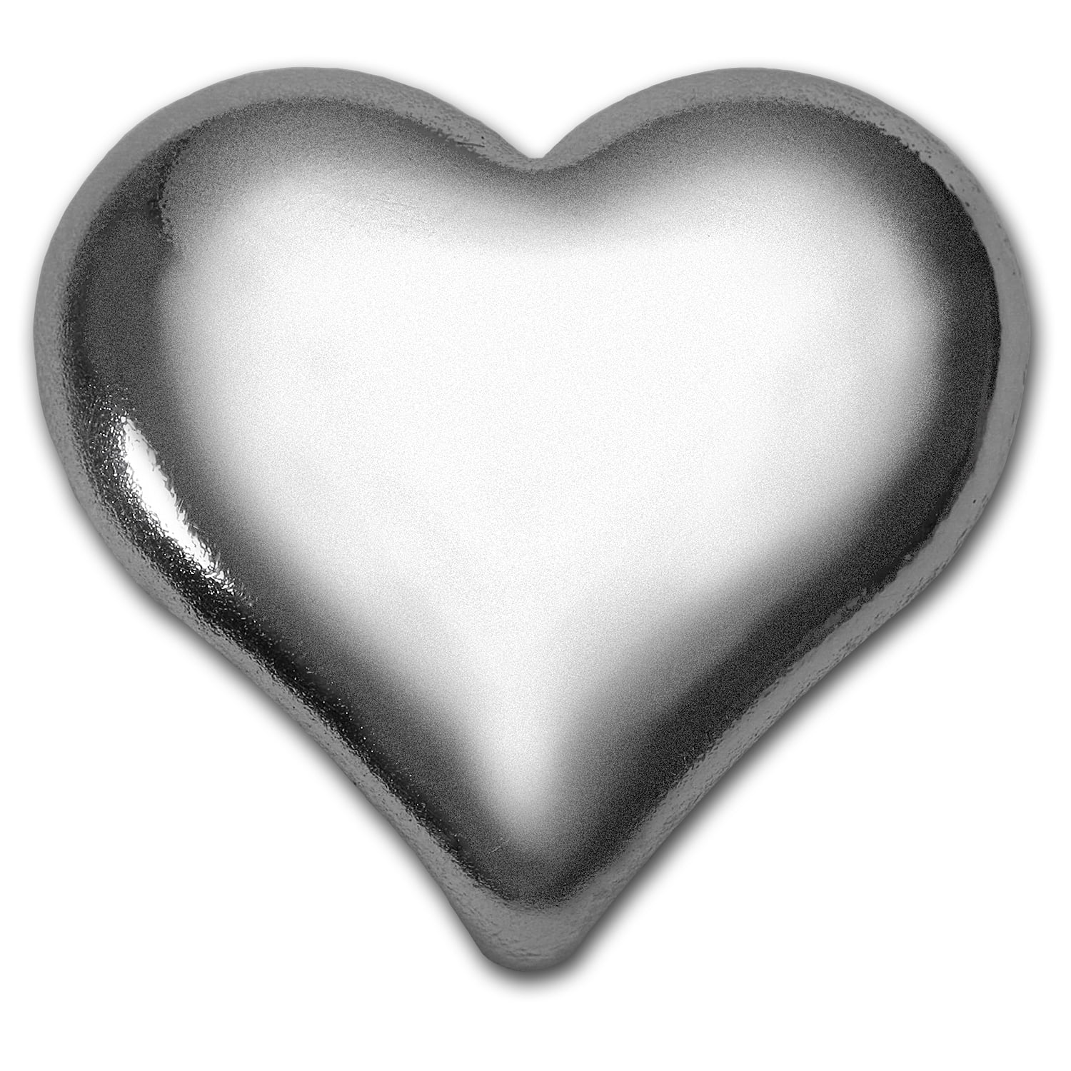 Silver Heart Clipart