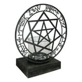 Wicca Occultic Angels and Demons Sacred Mystic Sigils Metal Votive ...