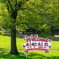 1Set Plastic Yard Signs Display Decorations for Outdoor Garden ...