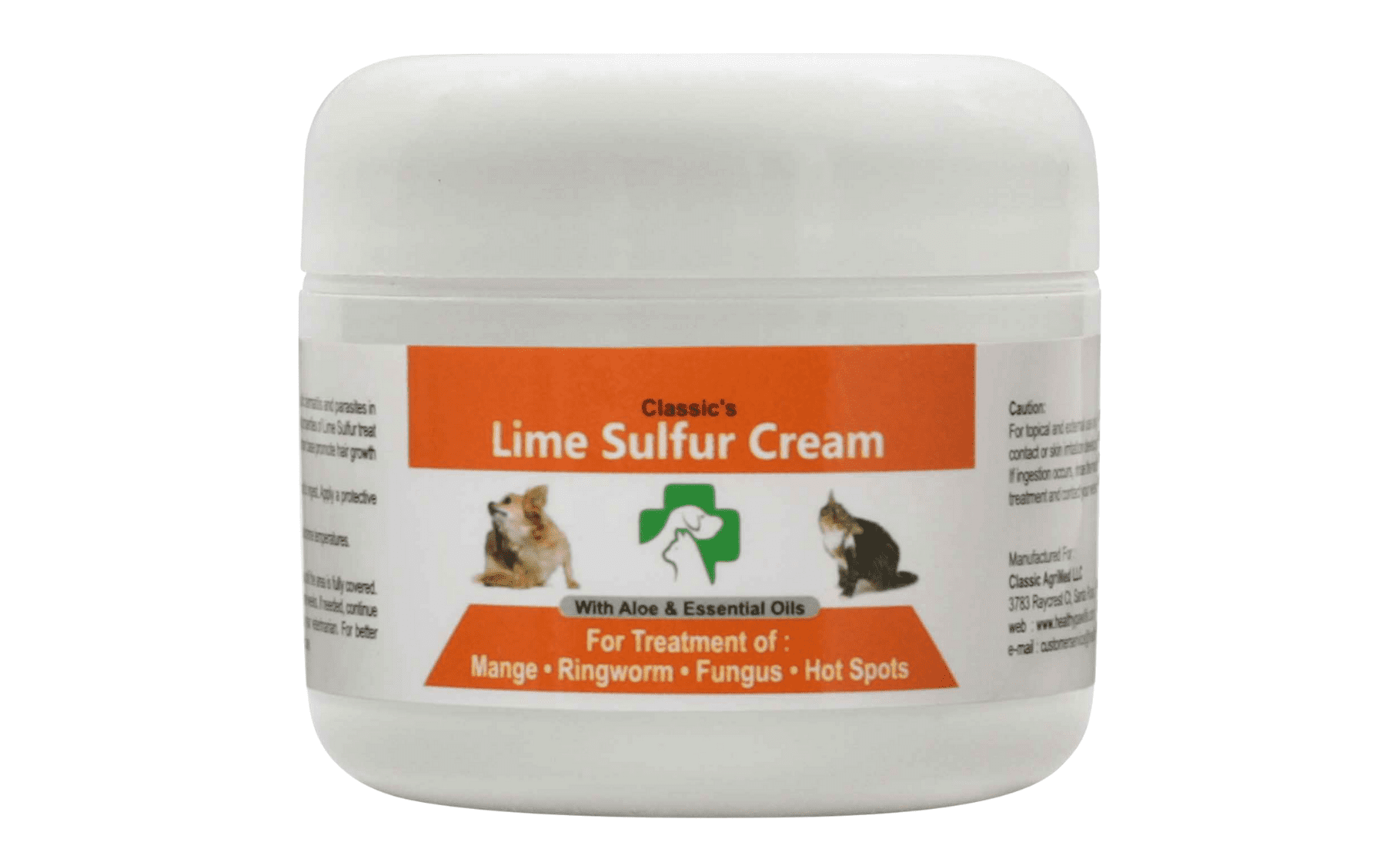 Lime Sulfur Pet Skin Cream - Walmart.com